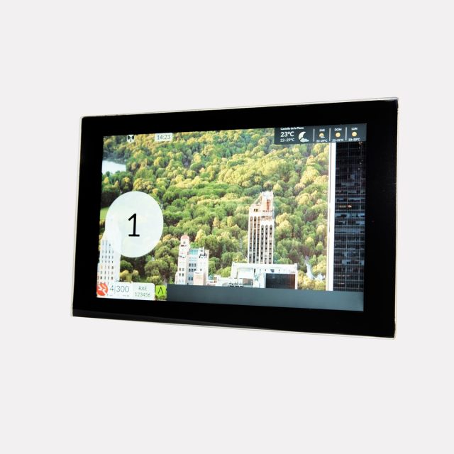 Advertisim | Device capable of displaying elevator information